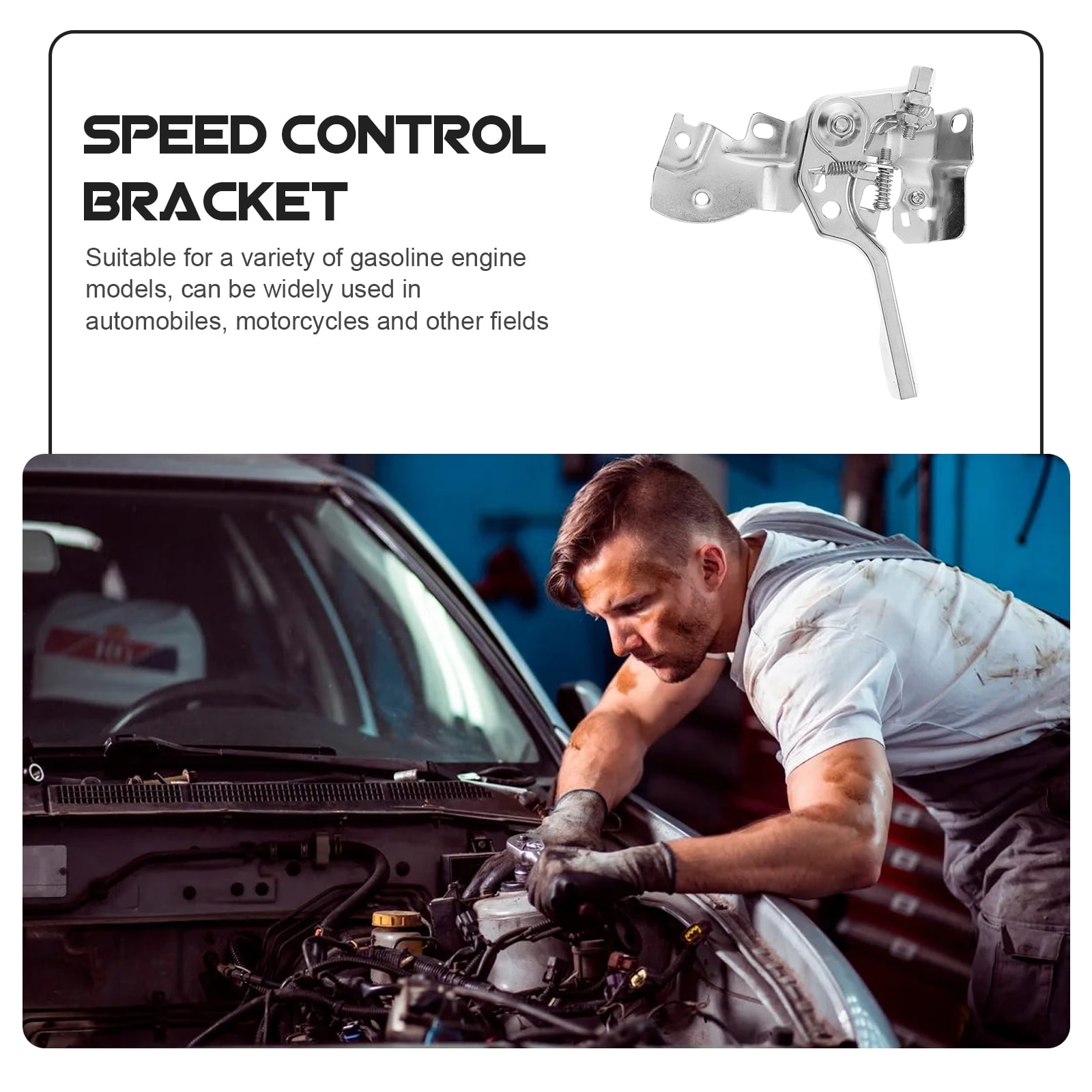 LEXSOMEO Throttle Control Spring Throttle Handle Lever Mini Bike ...