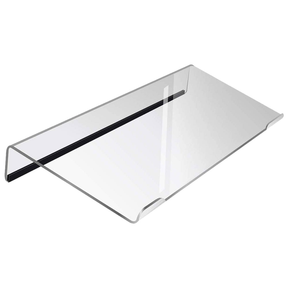 RENACLIPY Clear Acrylic Keyboard Shelf with Ergonomic Support for Desk ...