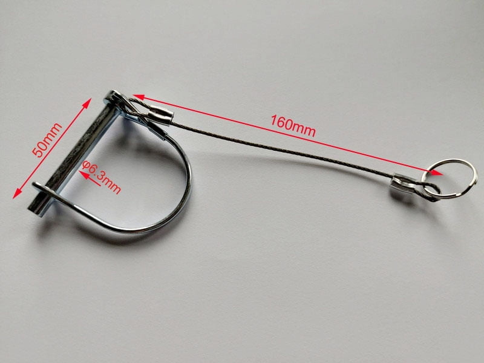 LEXSOMEO Trailer Coupler Pin Heavy Duty Trailer Hitch Pin Lock with ...