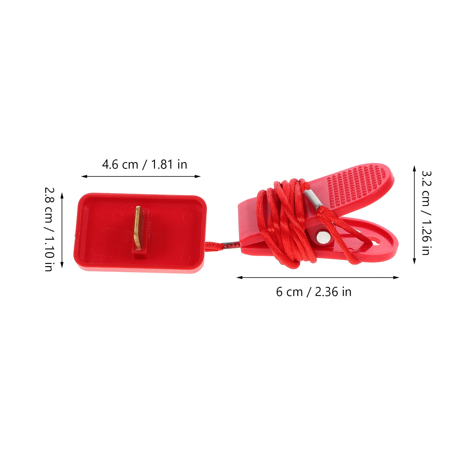 LEXSOMEO Treadmill Magnet Security Lock Treadmill Key Replacement ...