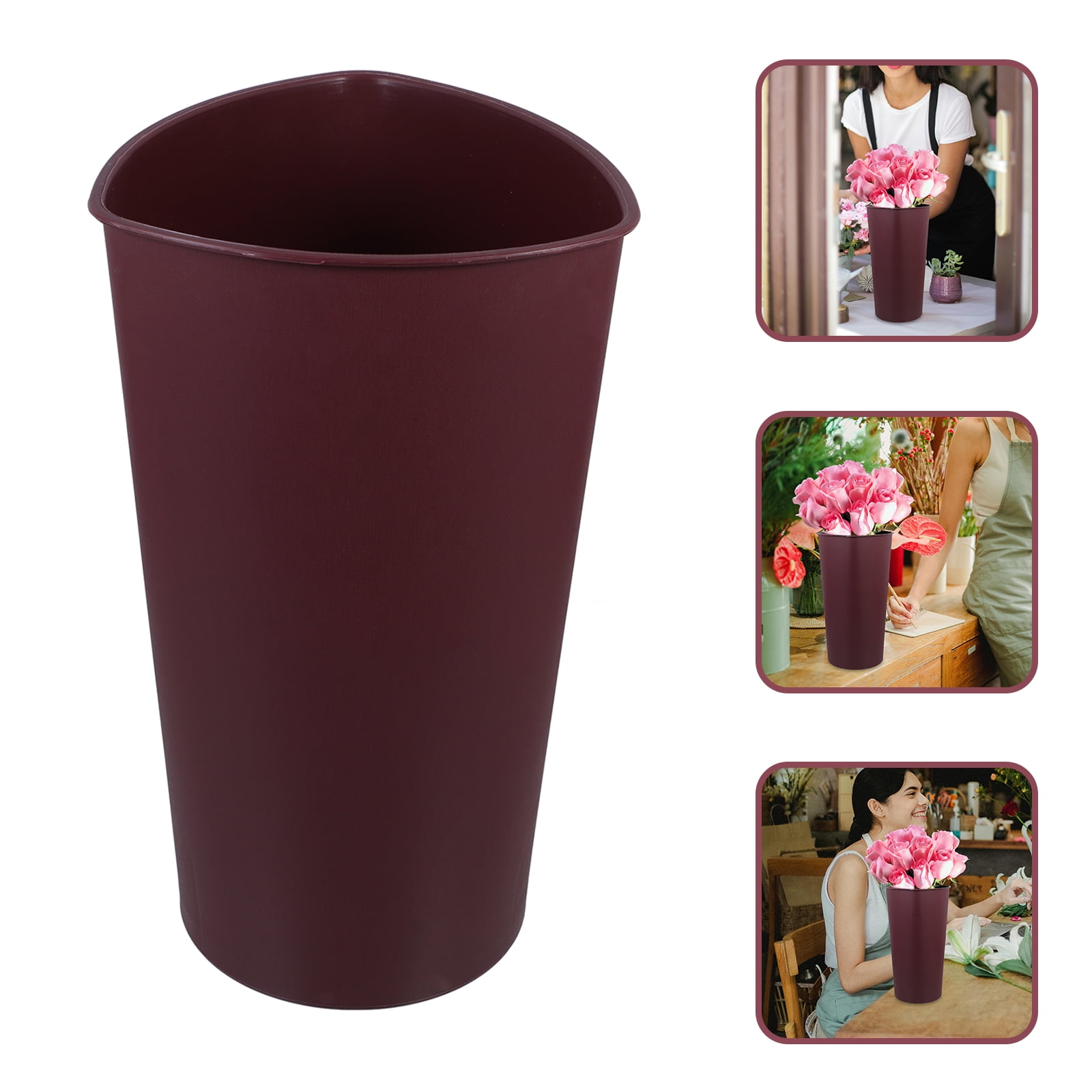 LEXSOMEO Triangle Floral Arrangements Vase Dried Floral Vase Wedding ...