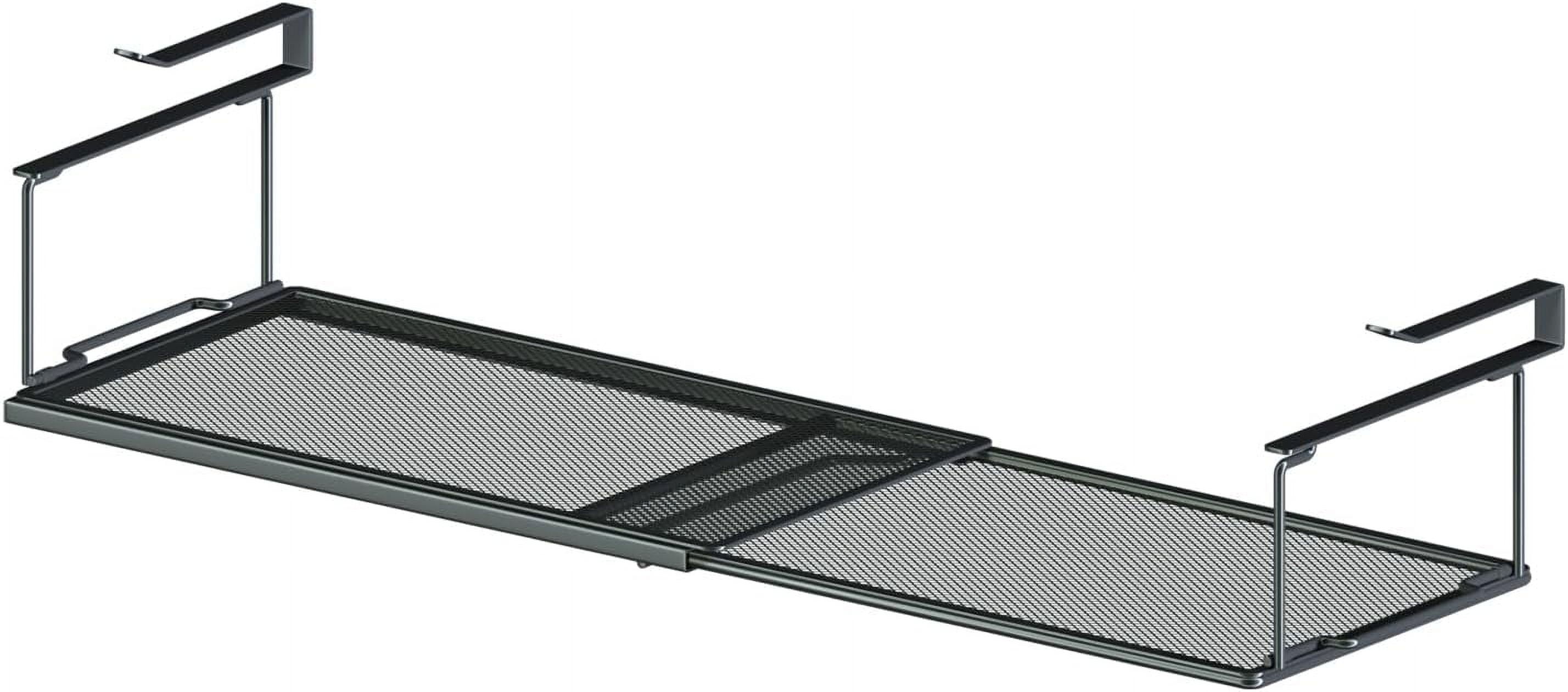 LEXSOMEO Under Shelf Rack Expandable Hanging Shelf Organizer Kitchen ...