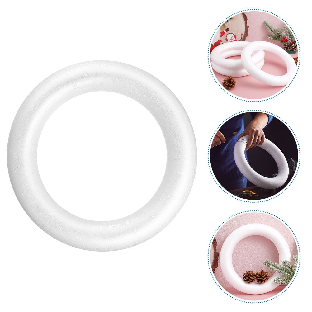 LEXSOMEO Unfinished Foam Craft DIY Foam Craft Foam Circle Ring DIY Foam ...