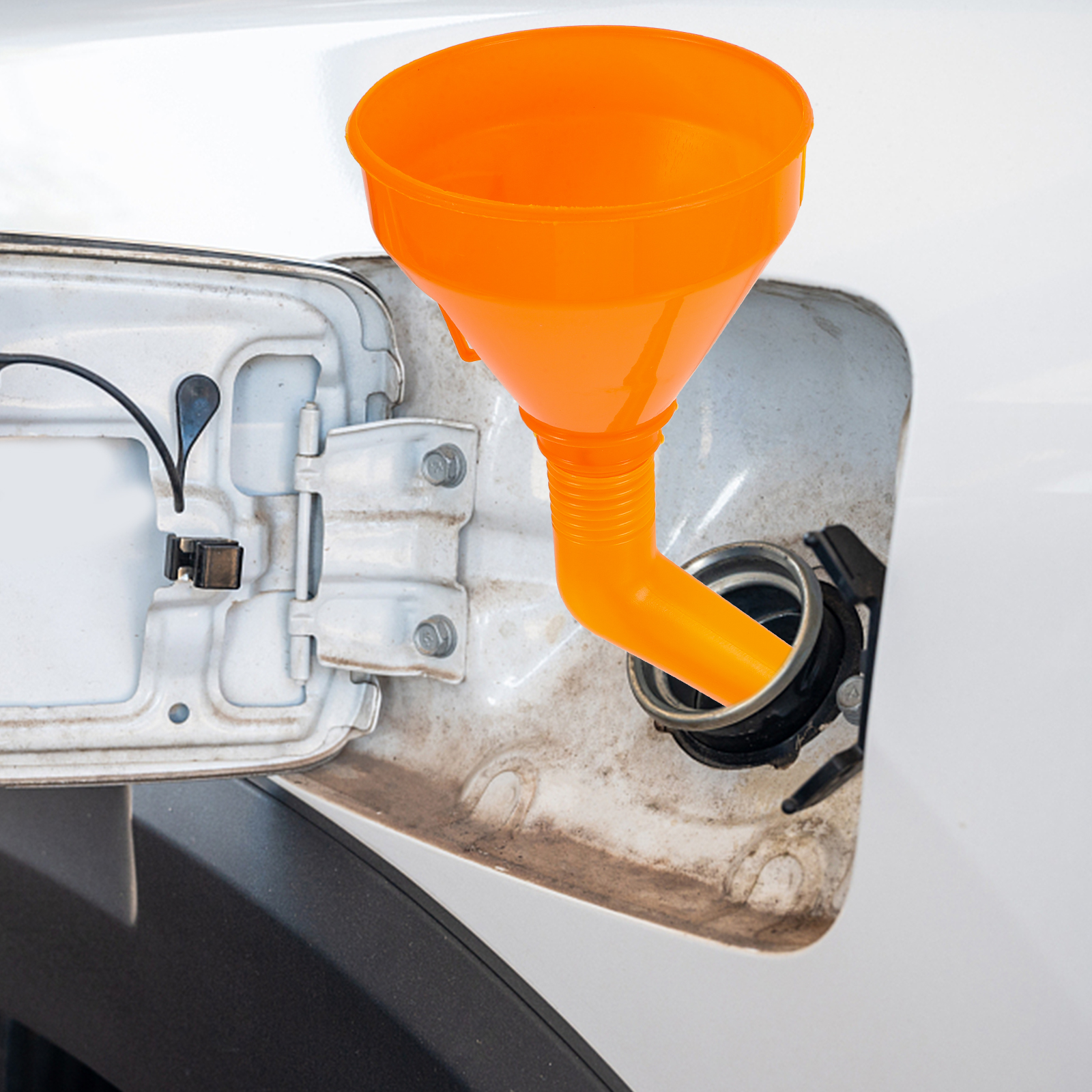 LEXSOMEO Wide Mouth Oil Funnel Refueling Tool Car Funnel Flexible Oil ...