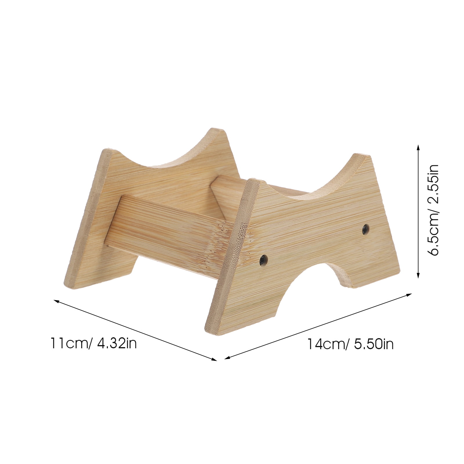 HEMOTON 1Pack Wooden Rectangular Beverage Dispenser Stand for Home Use ...