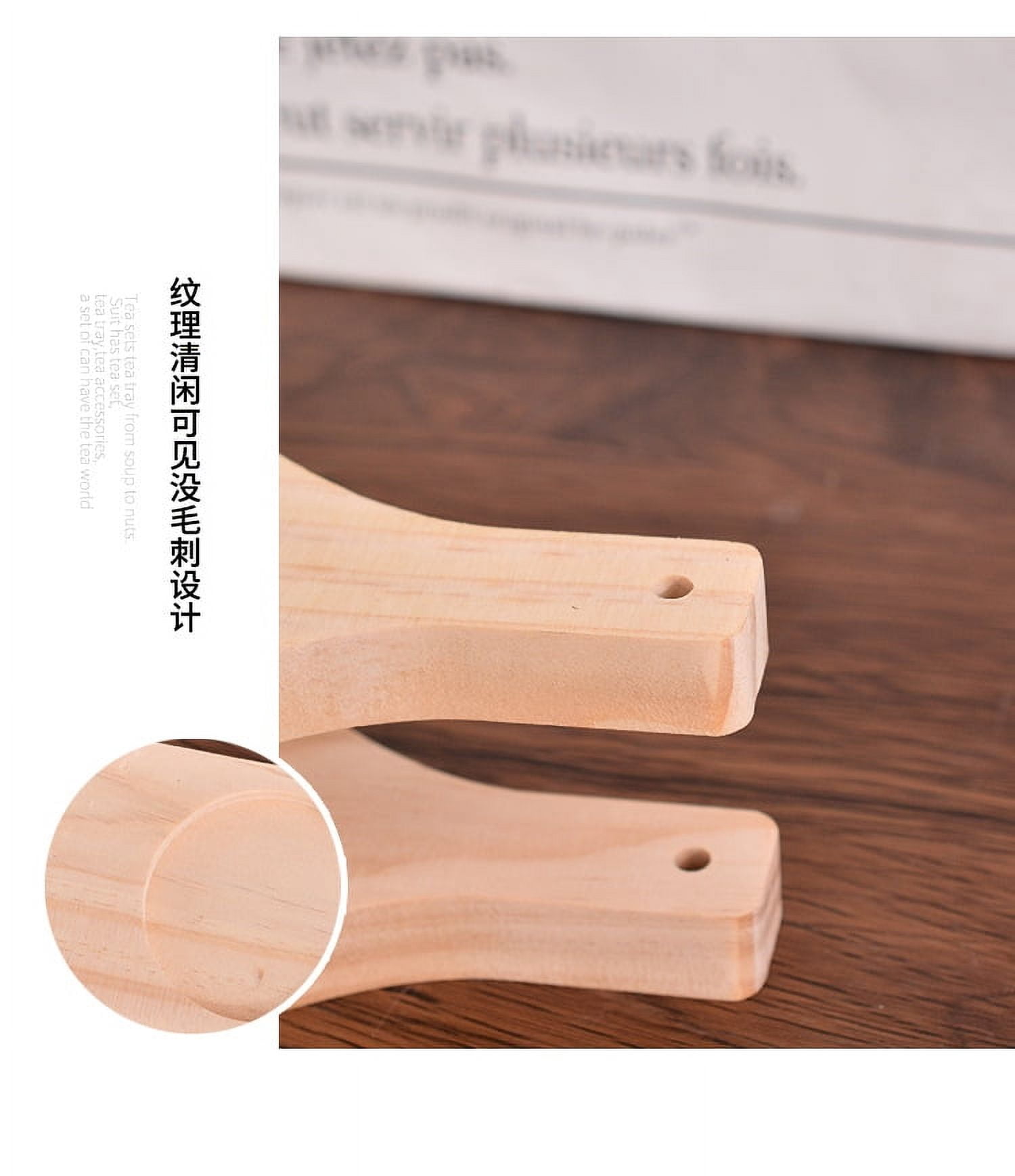 LEXSOMEO Wood Foldable Plantain Press Banana Smasher Maker Kitchen Tool ...