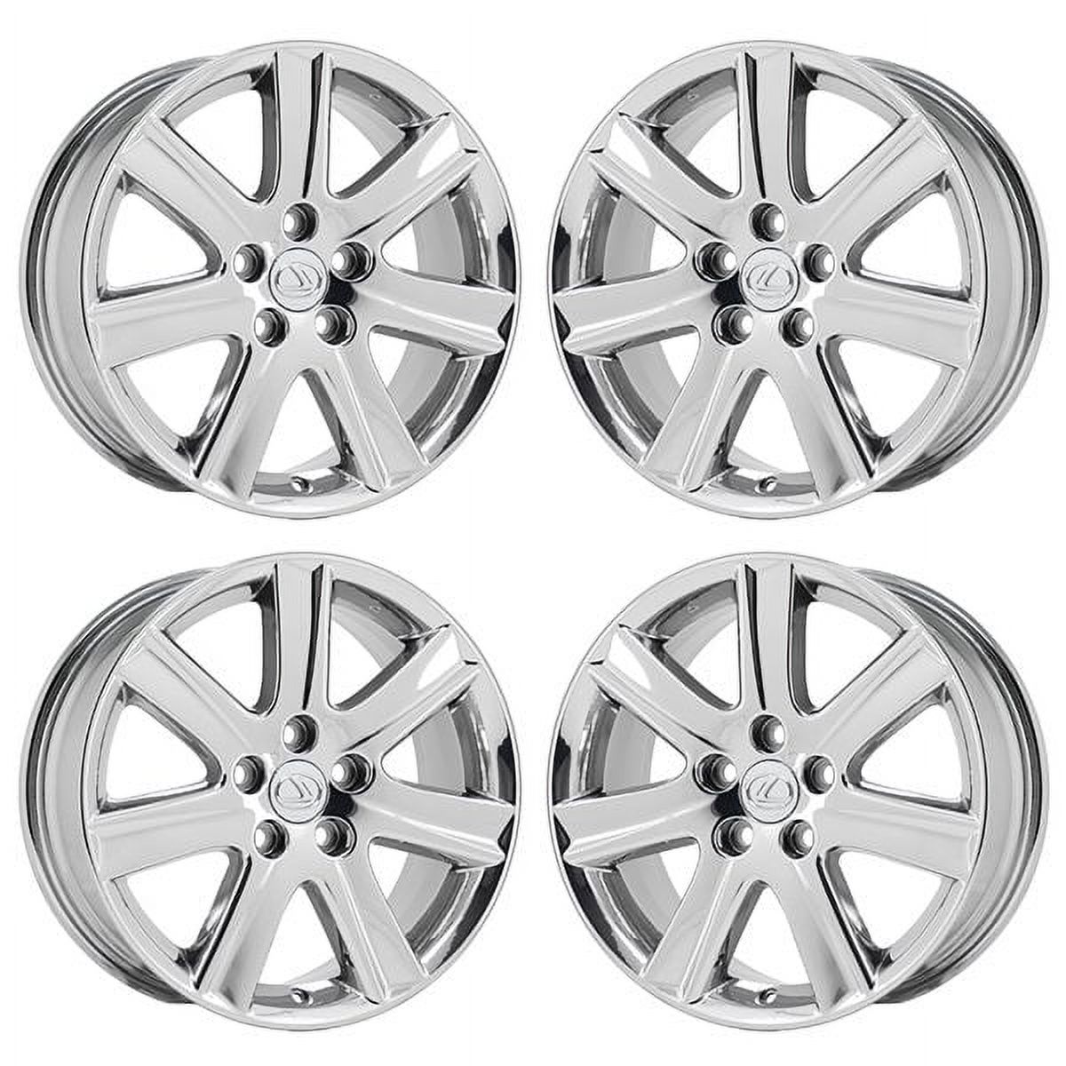 LEXUS ES350 2007 - 2014 PVD BRIGHT CHROME Factory OEM Wheels Rims (Not ...