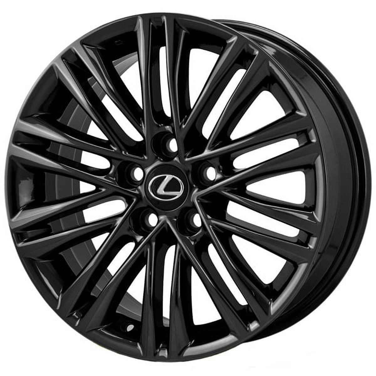 LEXUS ES350 Factory OEM Wheel Rim, Gloss Black, 2007 - 2019, Not ...