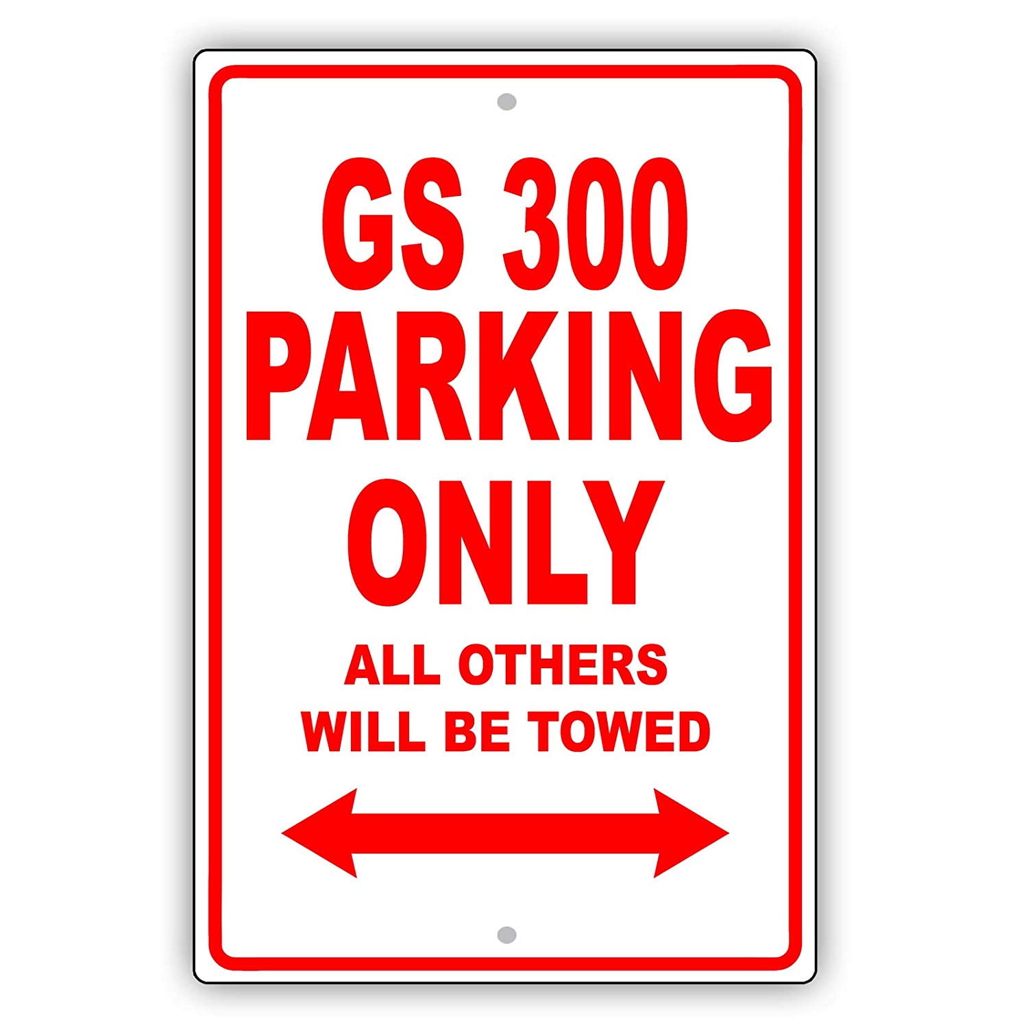 LEXUS GS 300 Parking Only All Others Will Be Towed Ridiculous Funny ...