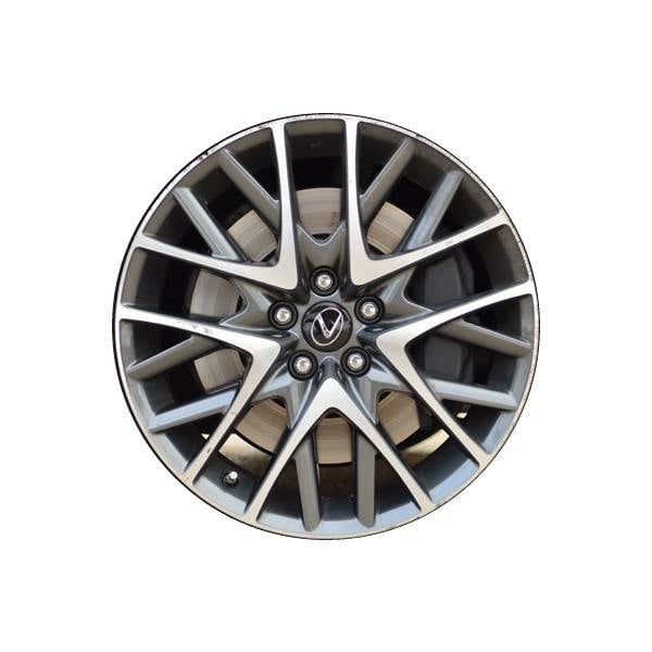 LEXUS RC TURBO 2015 - 2022 MACHINED GREY Factory OEM Wheel Rim (Not ...