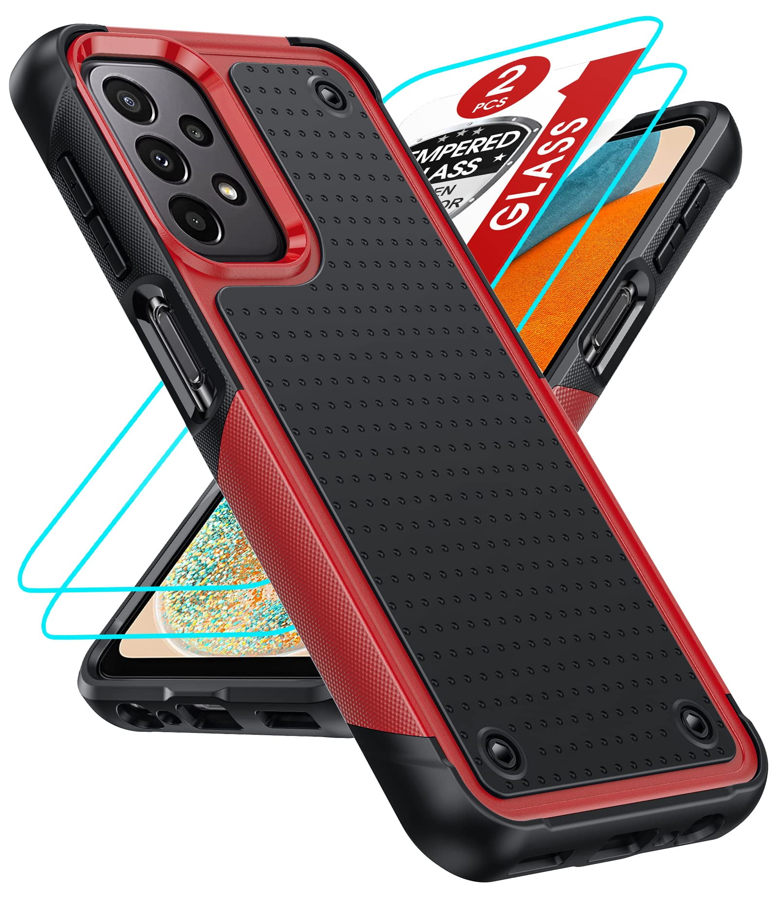 LEYI for Samsung Galaxy A13/ A32/ A23 5G 4G Case, Samsung A04S Case ...