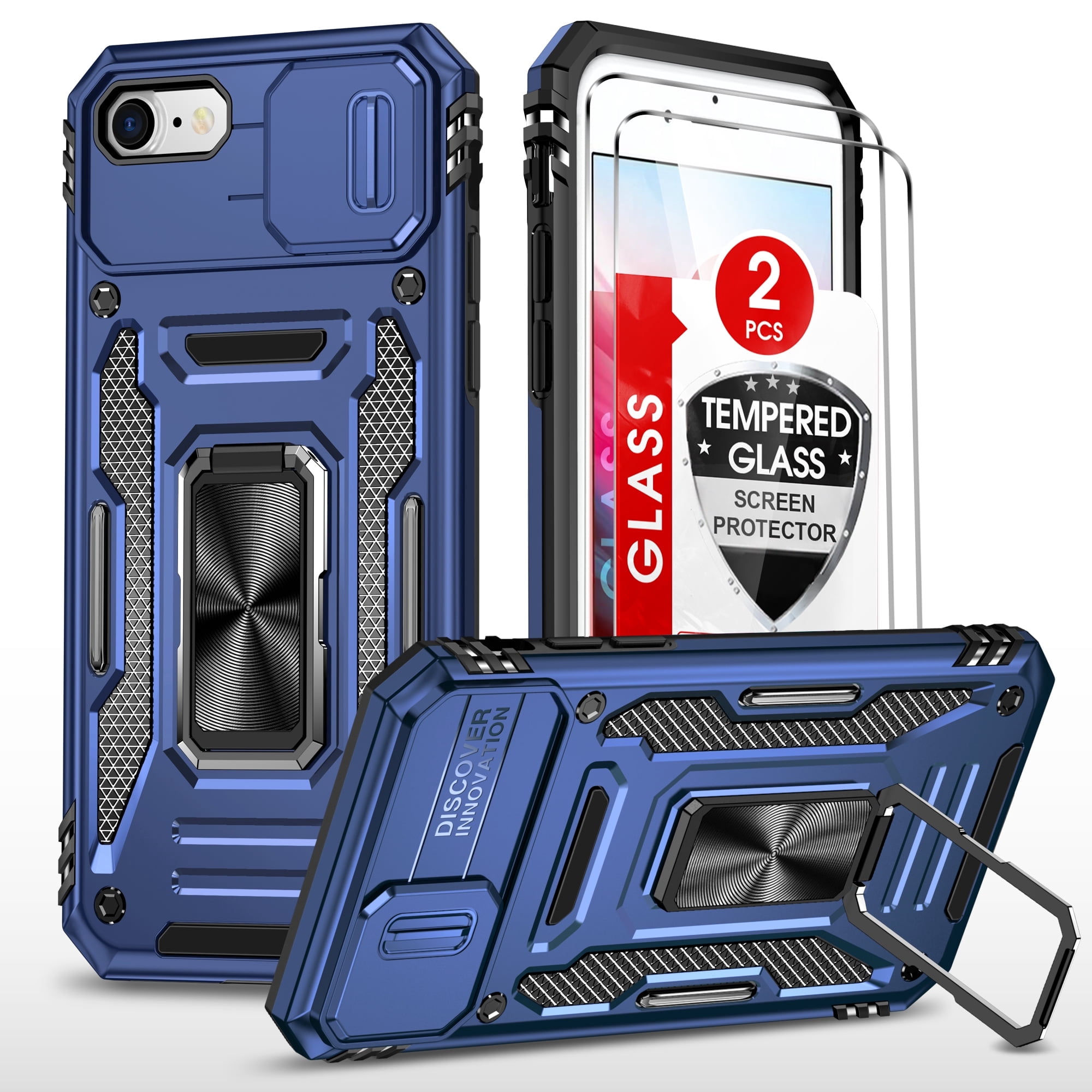 LEYI iPhone 8 Case, iPhone 7 Case, iPhone SE 2022 Case with Screen ...