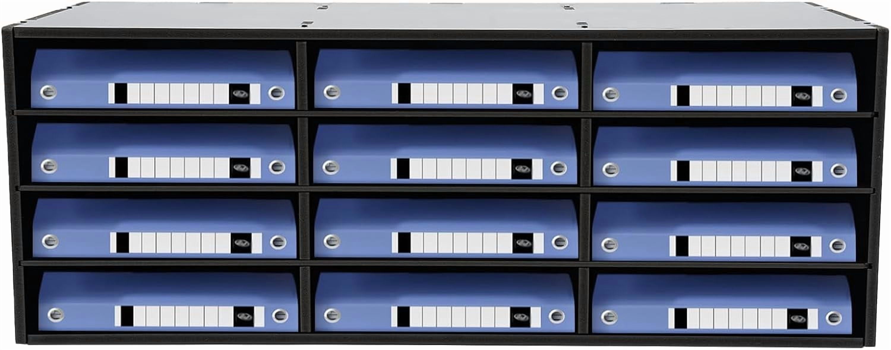 LEYSRIS Mail Sorter Organizer, 12 Compartments Mailbox for Classroom ...