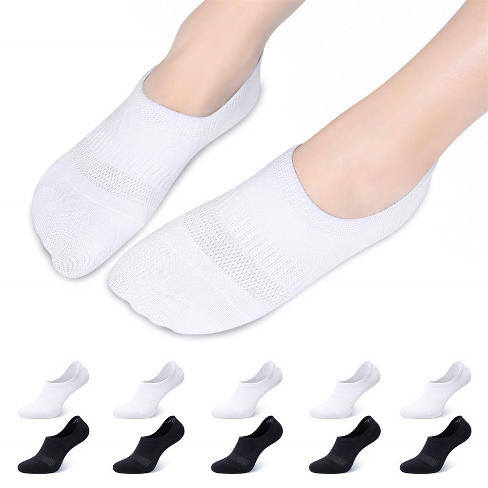 LEZMORE Sneaker Socks Women Ankle Socks Men No Show Socks Low Cut Anti ...