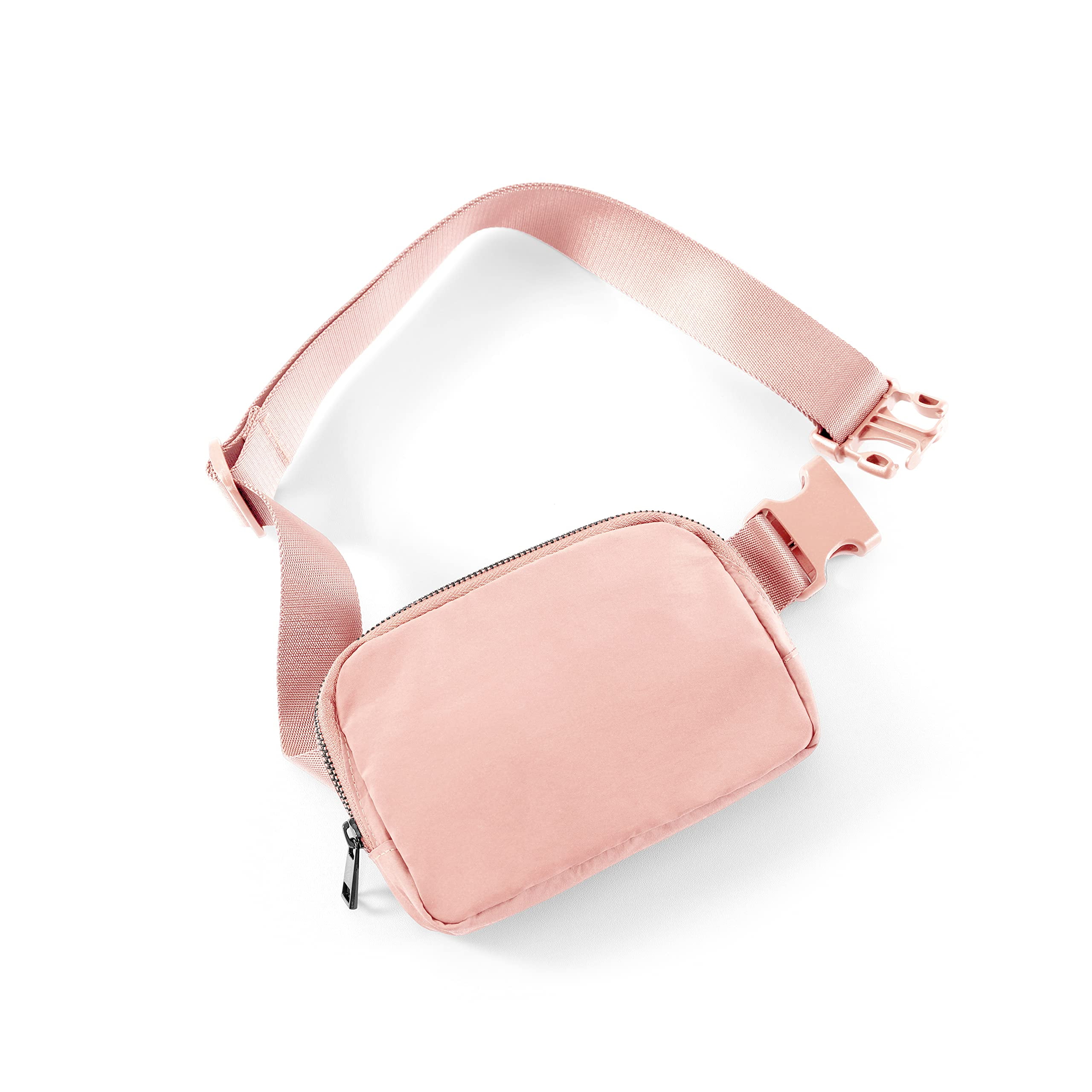 LEZMORE Unisex Fanny Pack Mini Belt Bag Small Fashion Waist Packs,Pink ...