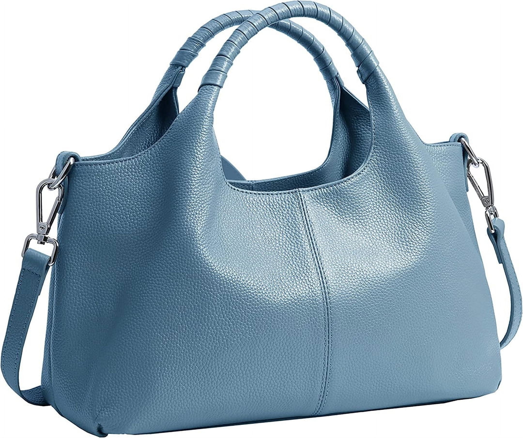 LEZMORE Women Satchels Genuine Leather Top Handle Handbags Large Work ...