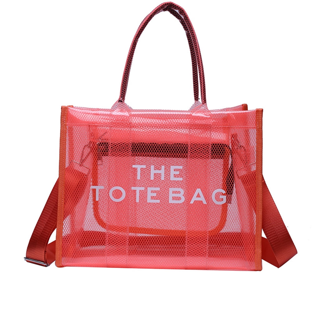 LEZMORE Women's Clean Beach Tote Bag with Zipper Closure Handbag ...