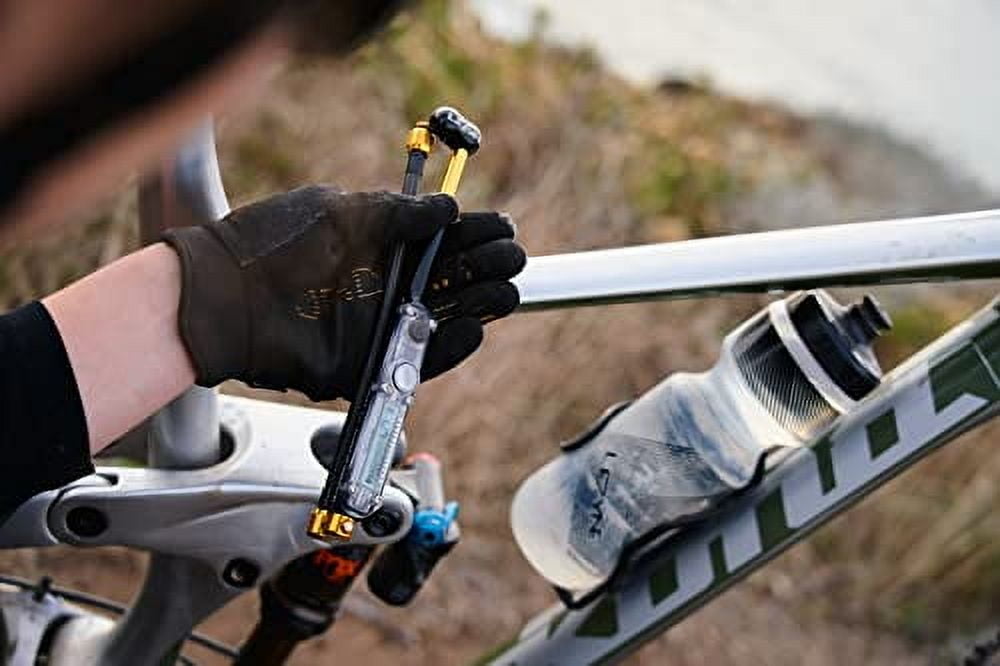 LEZYNE Digital Shock Drive Bicycle Hand Pump, High Pressure 350psi ...