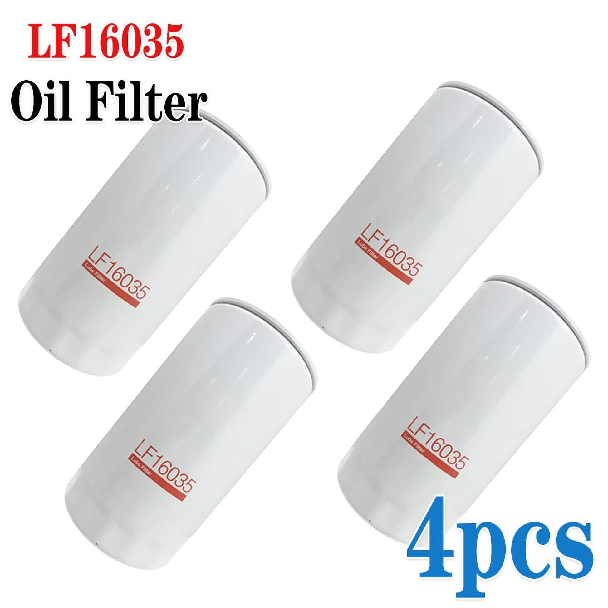 LF16035 Oil Filter for Dodge Ram Cummins 5.9L 6.7L Engine (4 Pack ...