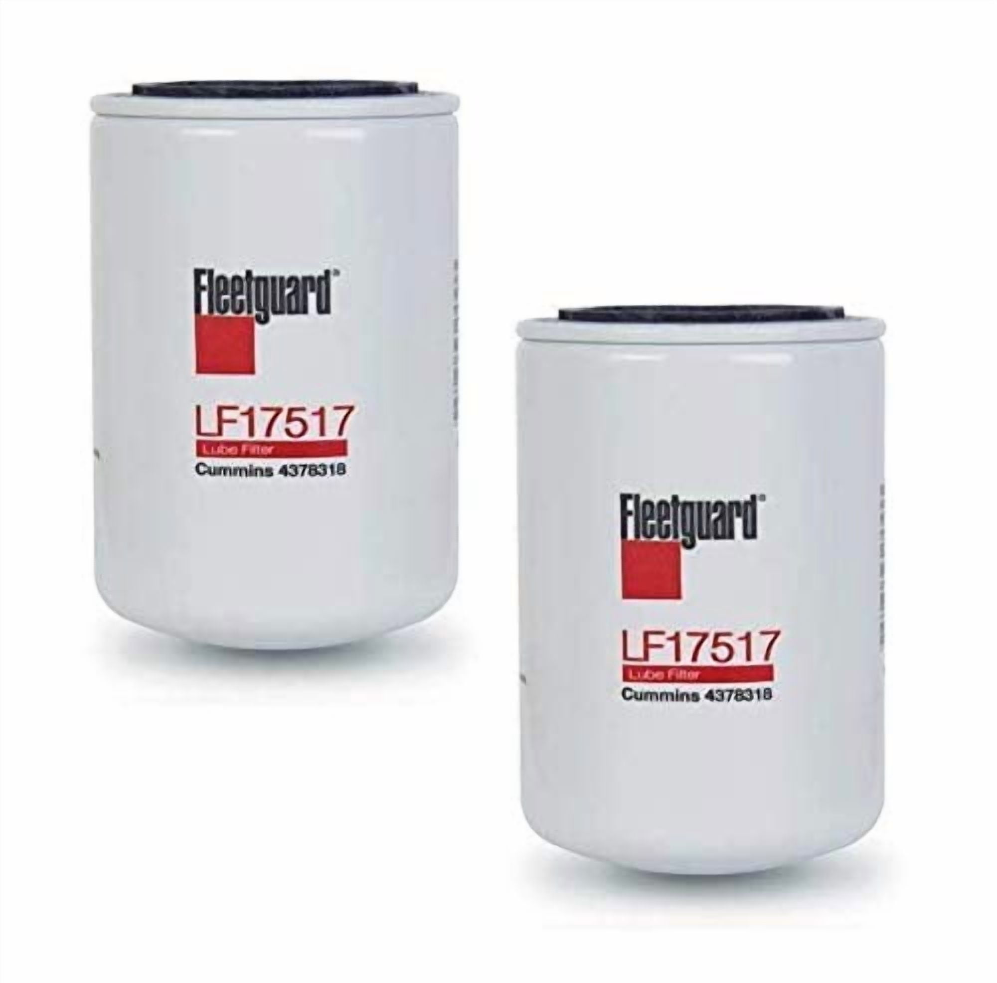 LF17517 Fleetguard Oil Filter Pack of 2 - Walmart.com
