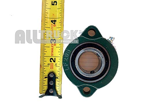 LF205 SB205-16 2 Bolt Flange for 1" Shaft Replacement Bearing with 3 ...