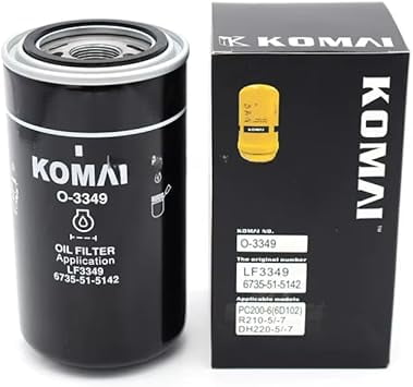 LF3349 Oil Filter Element B7372 LF 3349 YN50VU0001D1 W-02-00323 ...