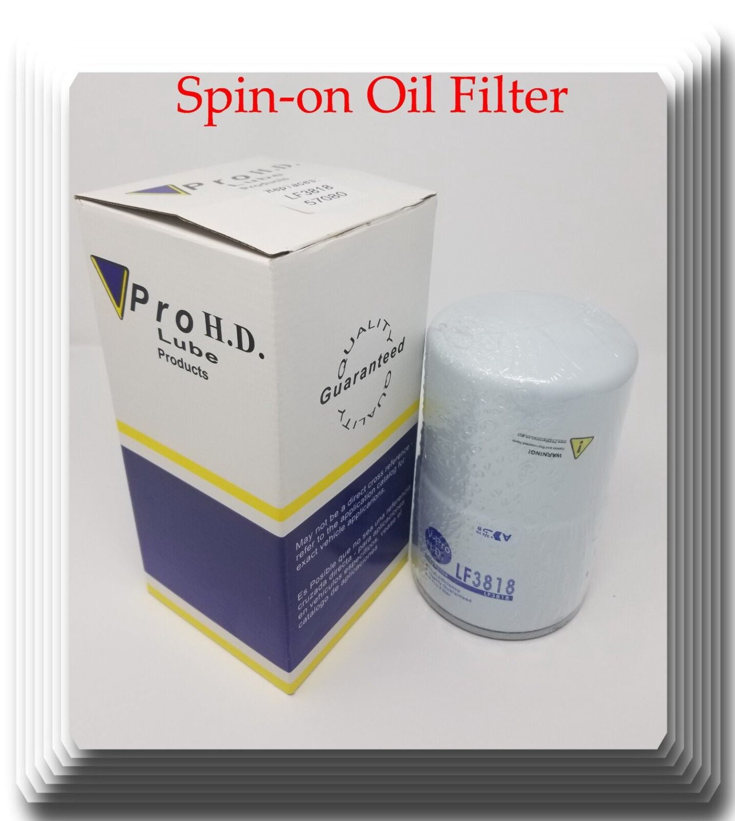 LF3818 Engine Oil Filter Fits: Hino Nissan UD Trucks Hitachi Cranes ...