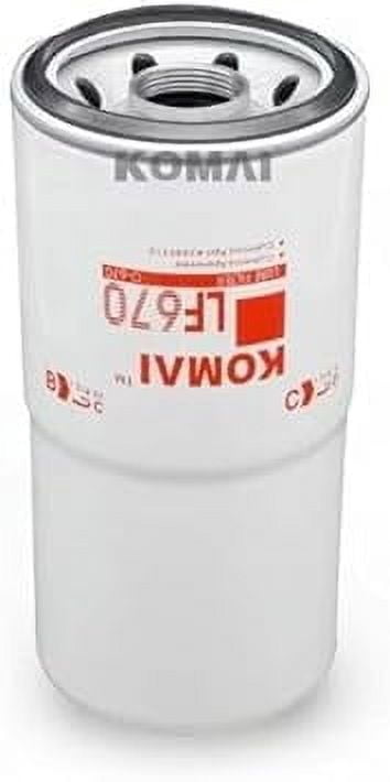 LF670 LF9325 LF3363 LF3716 P551670 Oil Filter Compatible with Doosan ...
