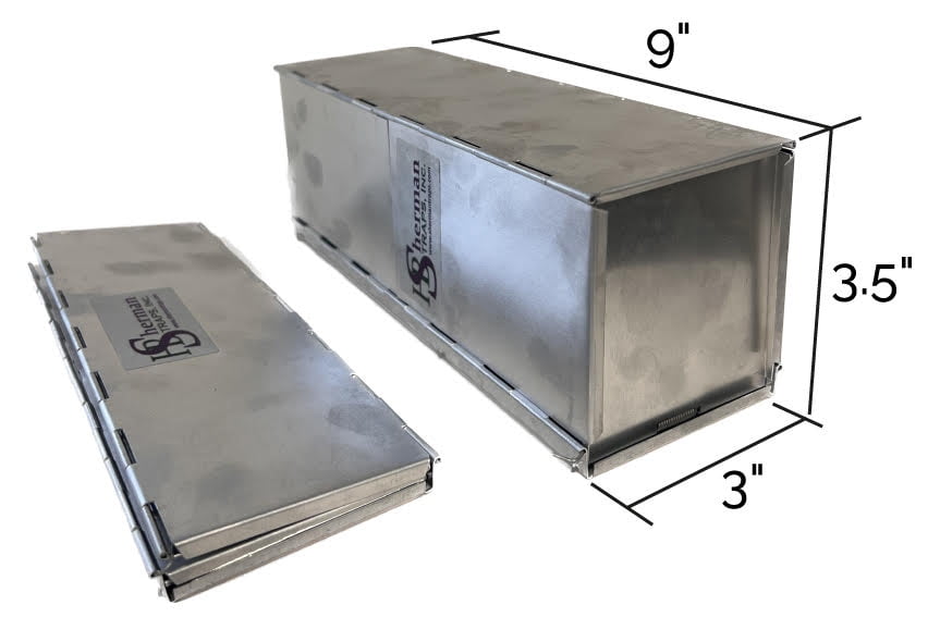 LFAHD Large Folding Aluminum Sherman Live Capture Animal Trap 3 x 3.5 x ...