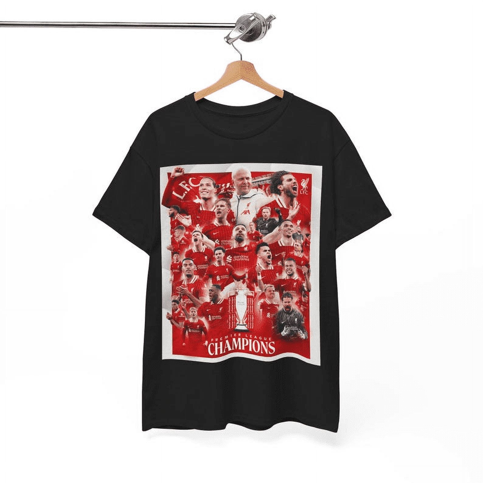 LFC 20th Premier League Title Celebration Shirt, Liver.pool FC 202425 ...