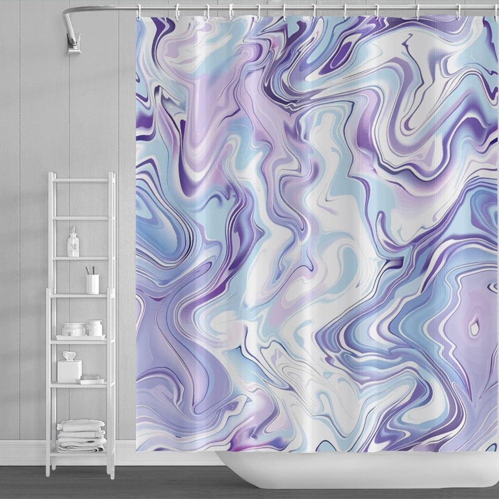 LFEEY Bathroom Abstract Marble, Modern Luxury Bathroom Waterproof ...