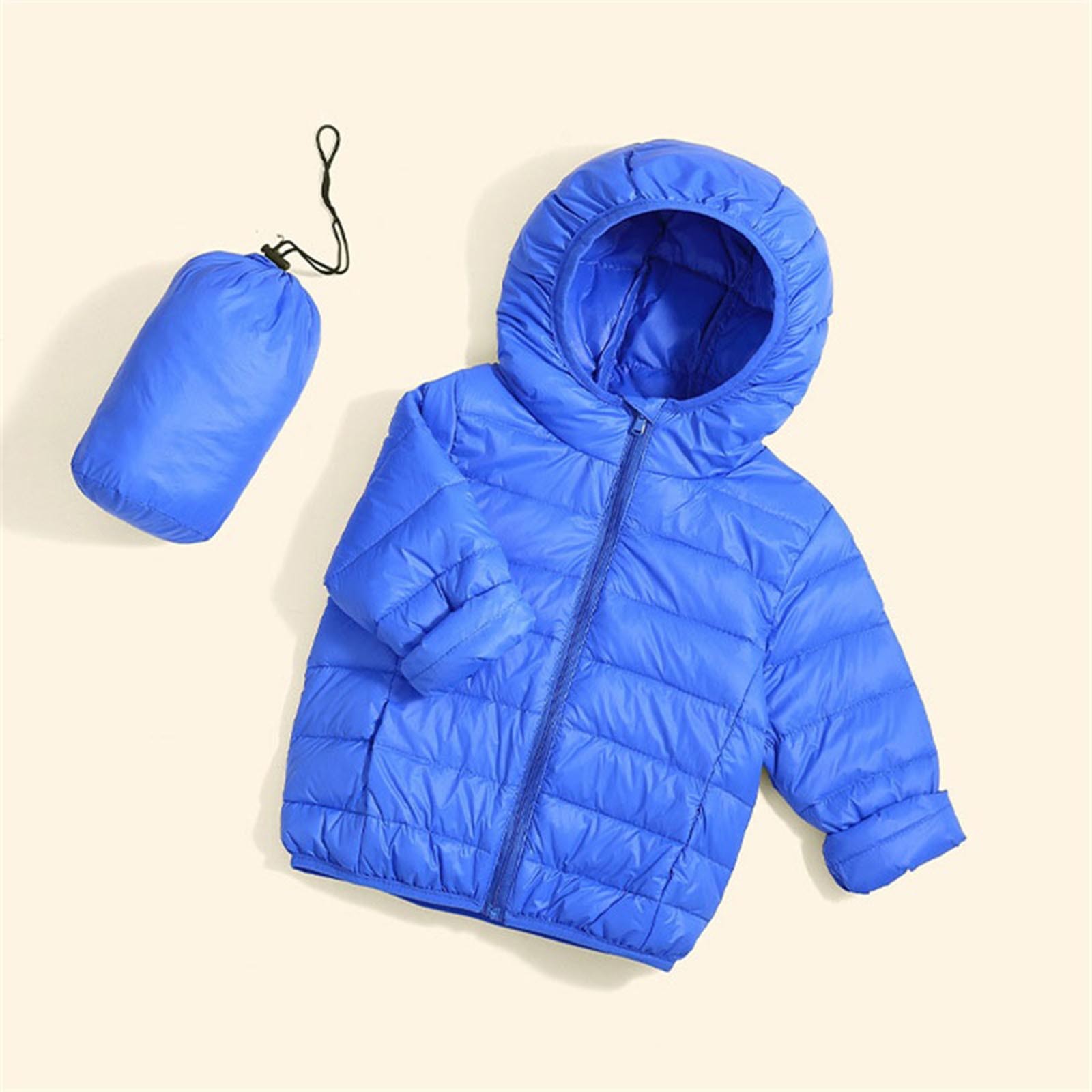 LFEOOST Boy and Girls Waterproof Coat Winter Lightweight Puffer Jackets ...