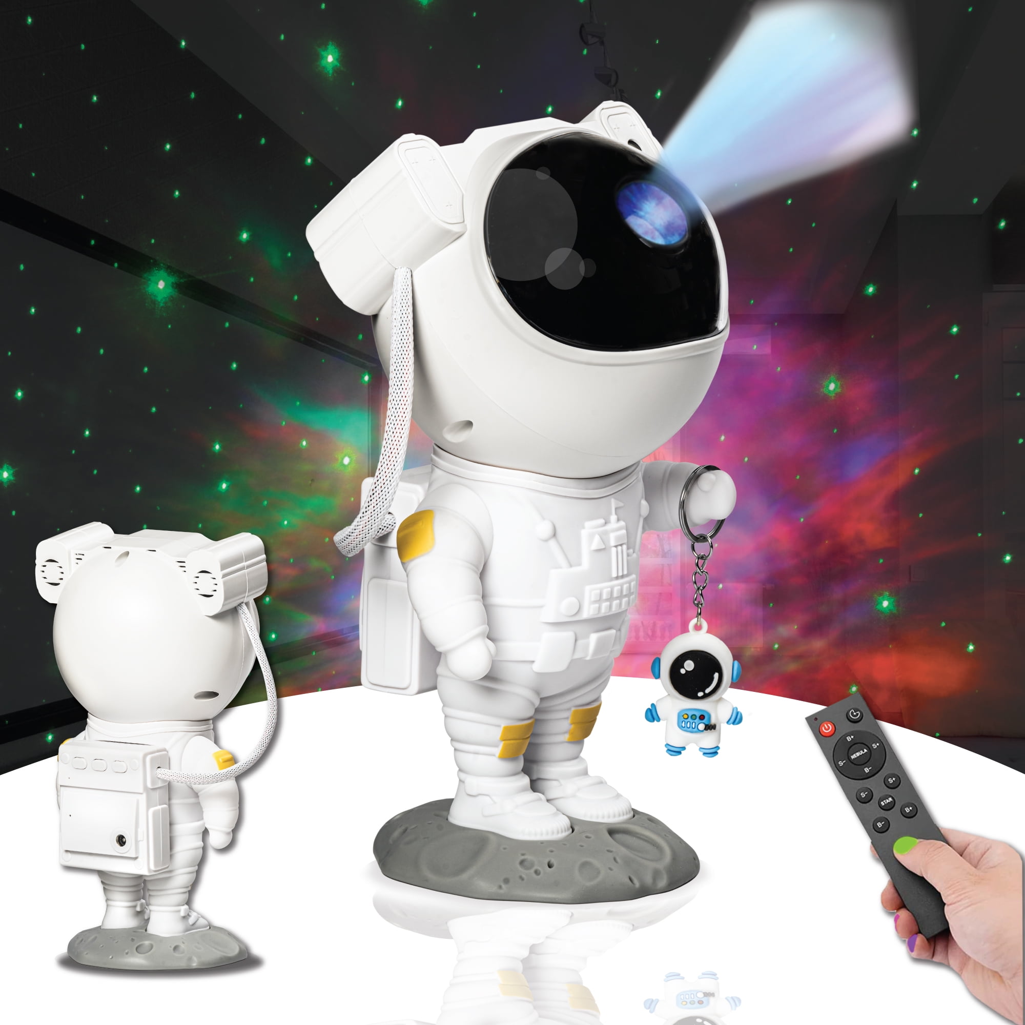LFEWRX Astronaut Galaxy Projector - Star Space & Constellation LED With ...