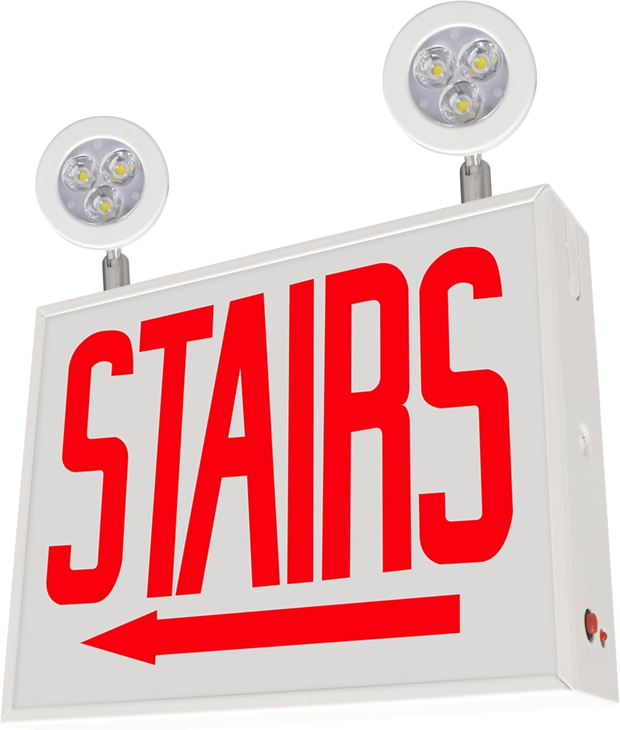 LFI Lights | Chicago Approved Combo Red Exit Sign with Emergency Lights ...