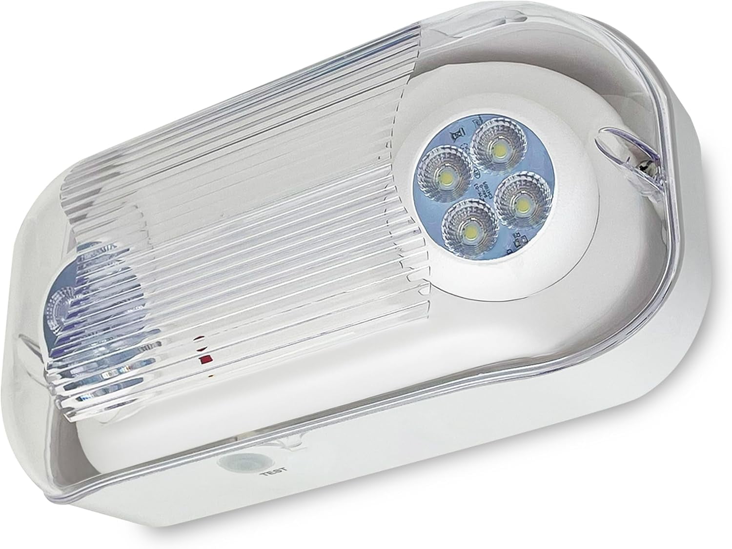 LFI Lights Outdoor Emergency Light - Wet Location Rated, Battery Backup, Adjustable Heads, UL ...