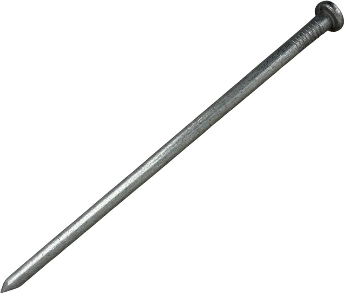 LFLF 3/8" x 10" Landscape Spike Nails - Galvanized Timber Spikes ...