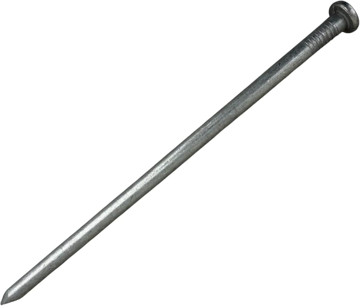 LFLF 3/8" x 12" Landscape Spike Nails - Galvanized Timber Spikes ...