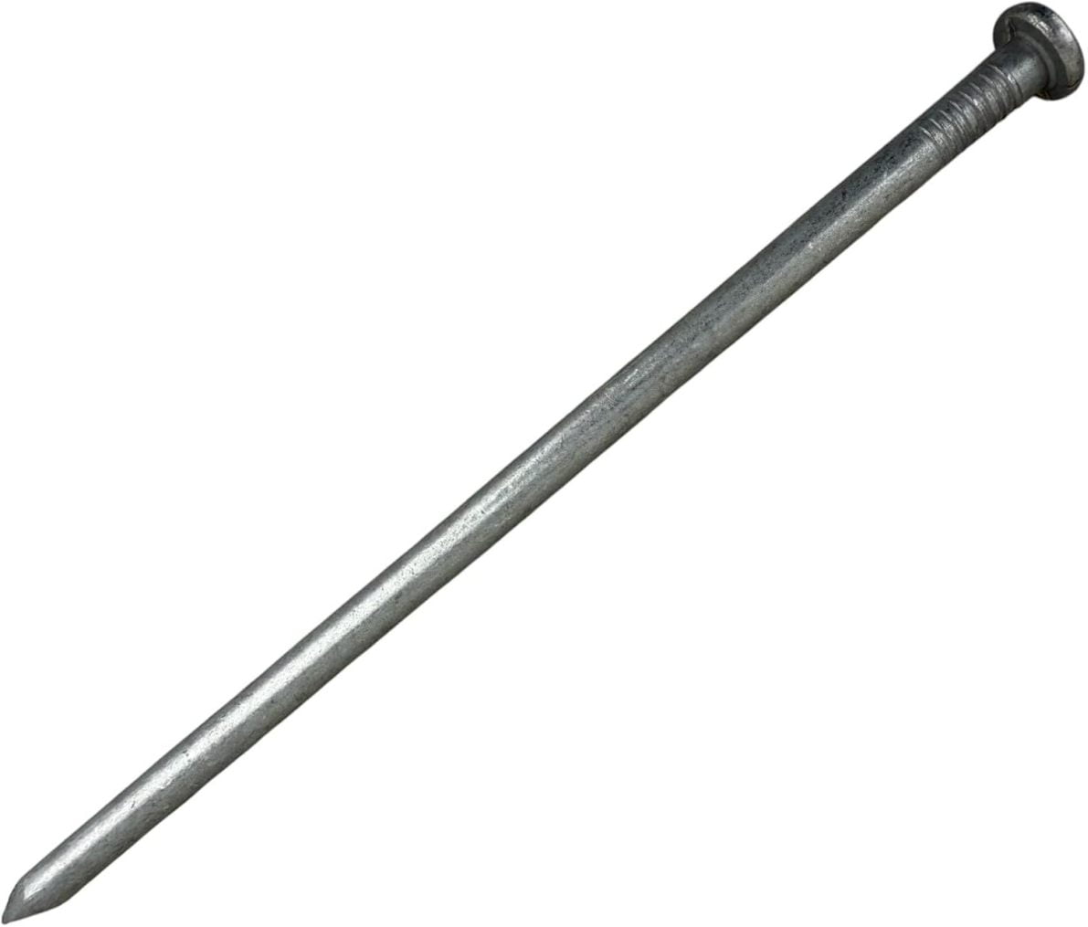 LFLF 3/8" x 12" Landscape Spike Nails - Galvanized Timber Spikes ...