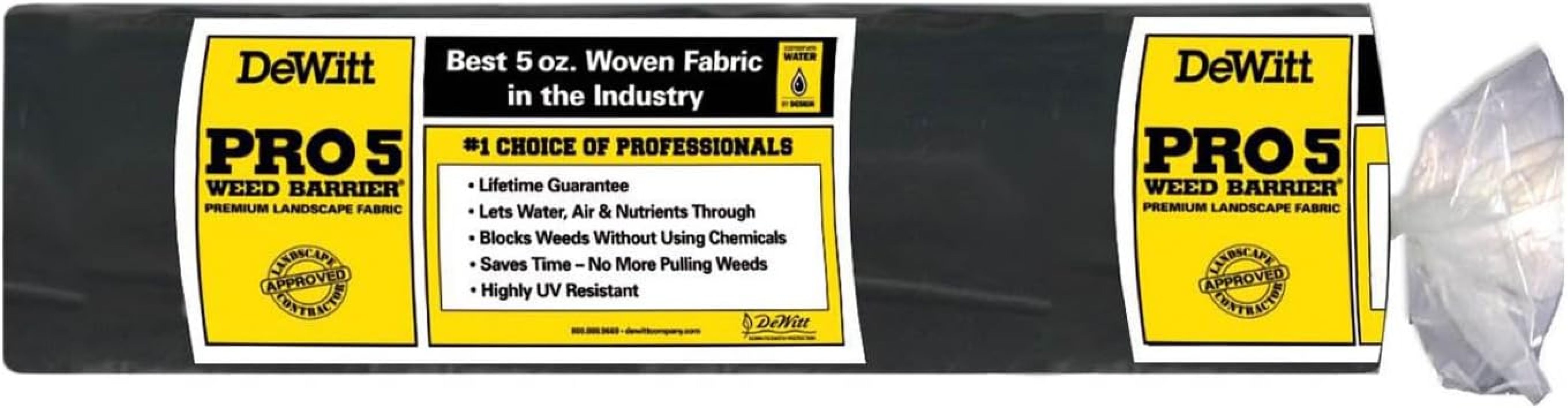 LFLF 3 x 250 Feet Commercial and Home Garden Landscape Weed Block ...
