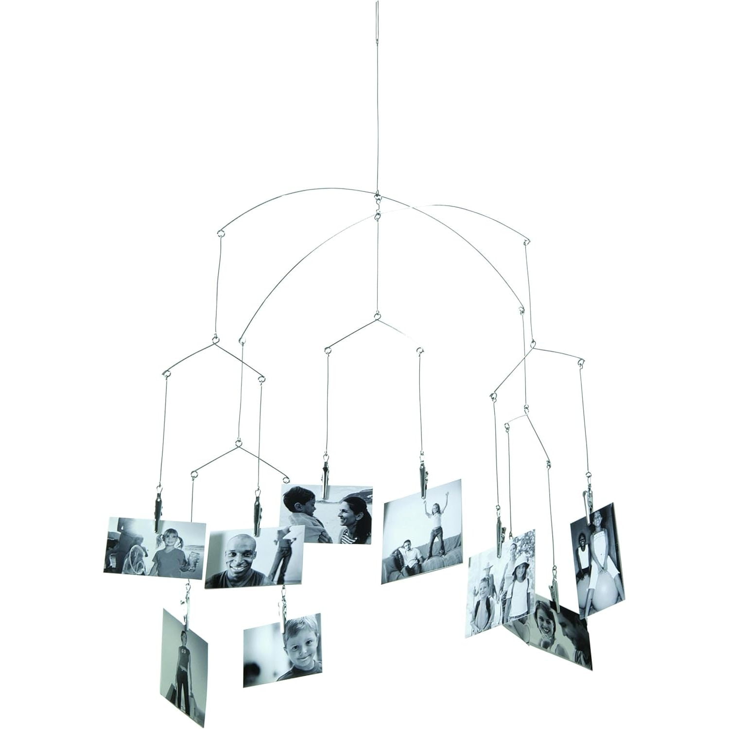 LFLF Floating Hanging Photo Display, Photo Hanger Picture Collage, Wall ...