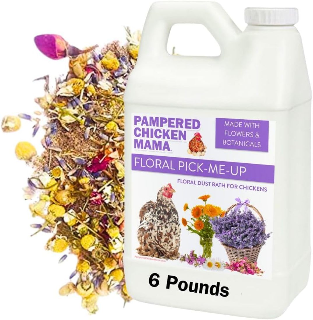 LFLF Floral Dust Bath with Non-GMO Herbs: All Natural Poultry Supplies ...