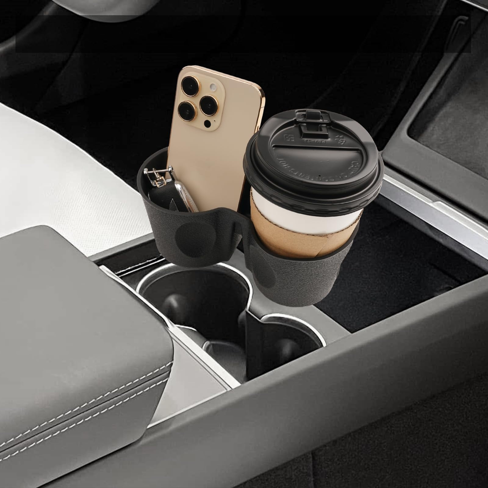 LFOTPP for 2024 Tesla Model 3 Cup Holder Inserts for 2024 Tesla Model 3 ...