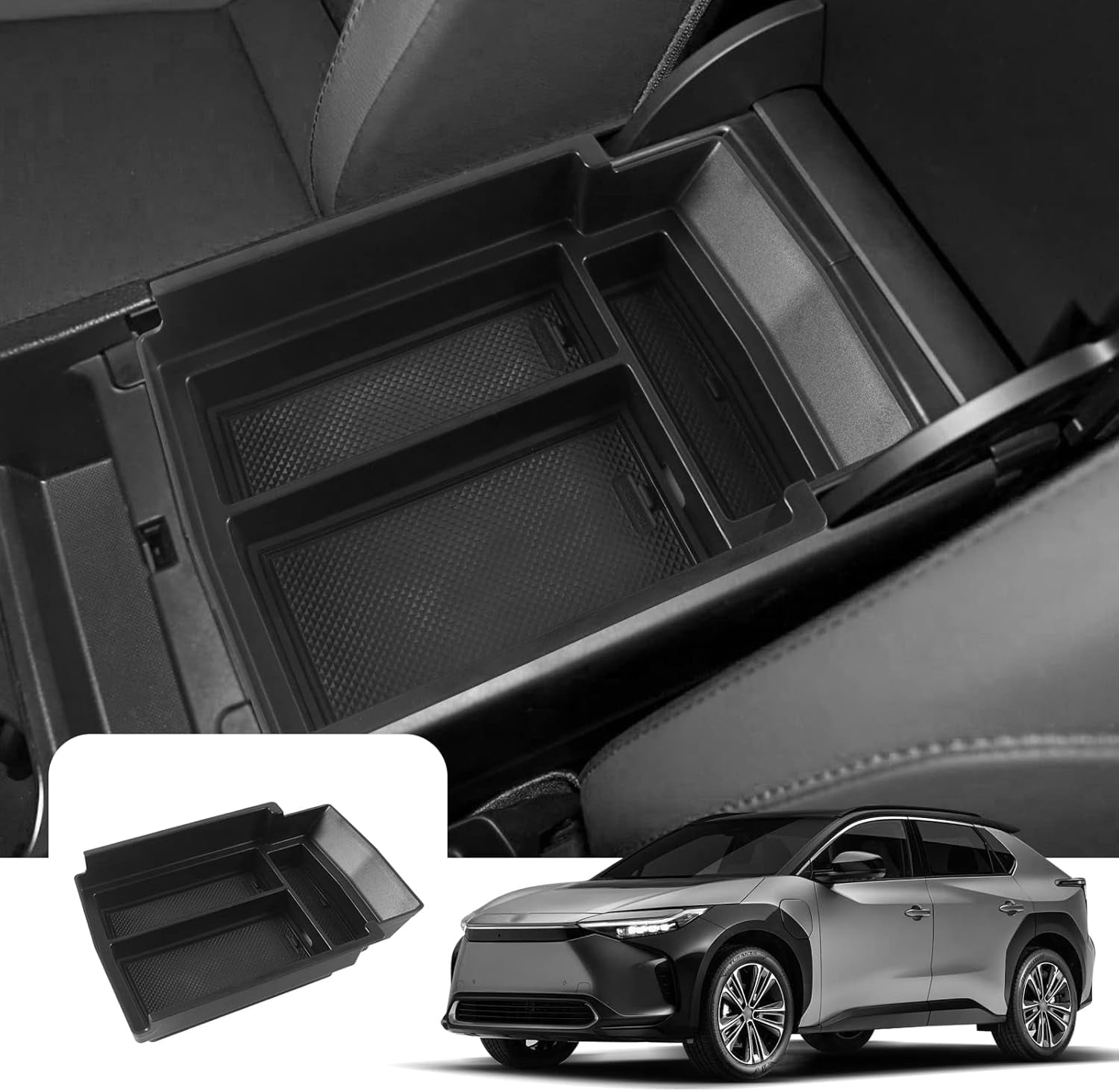 LFOTPP Compatible with Toyot*a Bz4x 2022 2023 Centre Console Storage ...