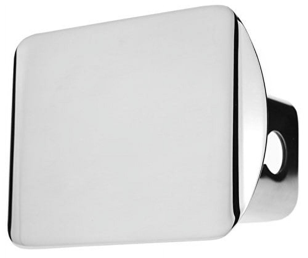 LFPartS Polished Stainless Steel Hitch Cover for 2" Receivers, Silver ...