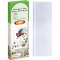 LFSYS Indoor Fly Control 100 Pack - Clear Sticky Window Fly Traps ...