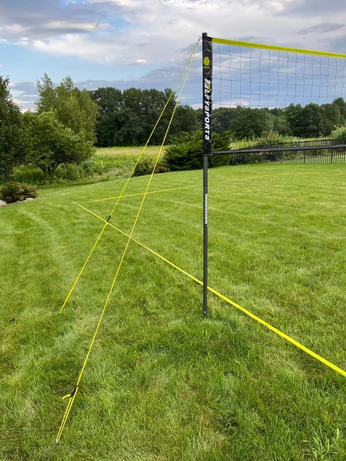 LFYSPORTS Portable Volleyball Net Set Outdoor, Professional Volleyball ...
