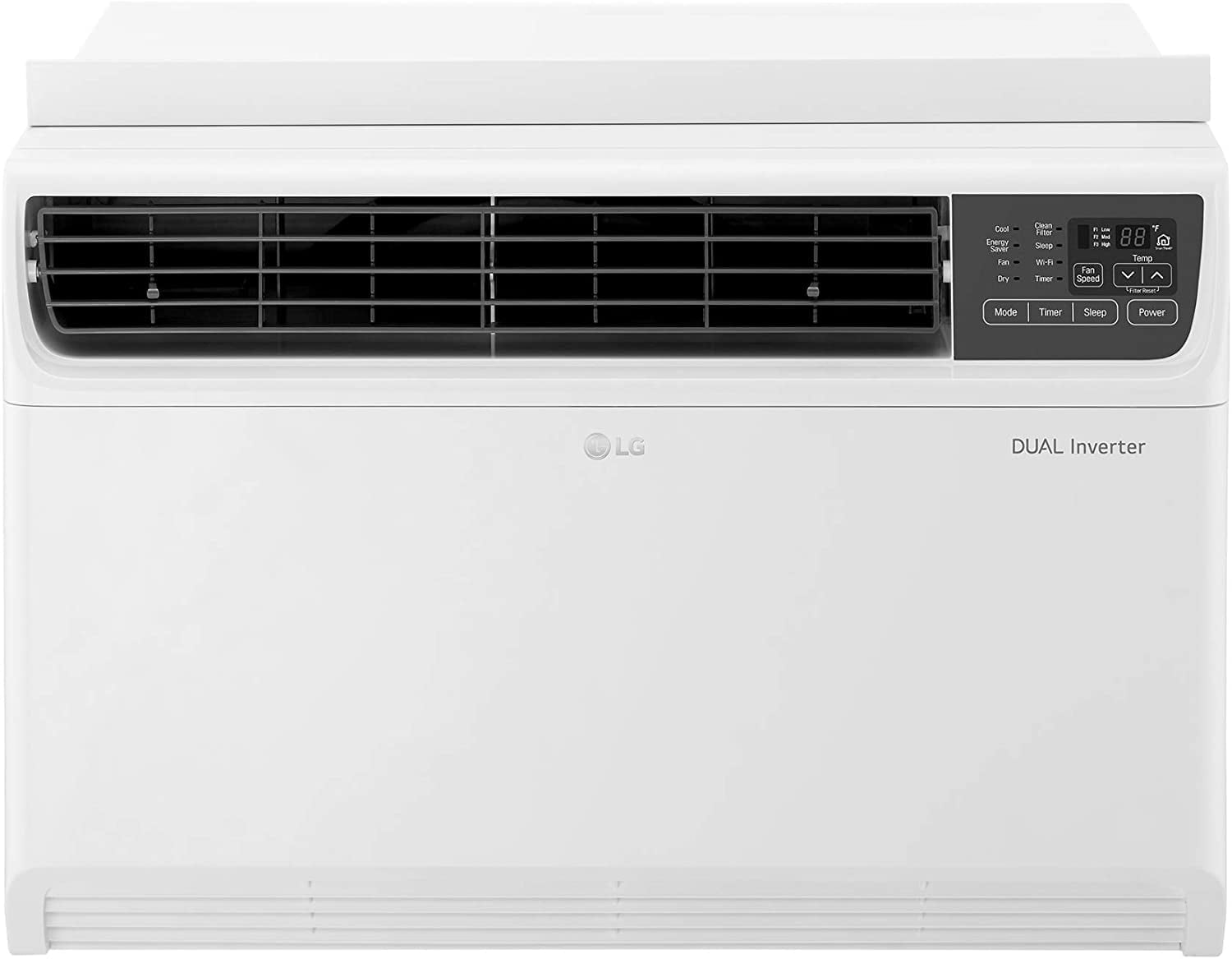 LG 10,000 BTU 115V Window Mount Air Conditioner with Remote Control ...