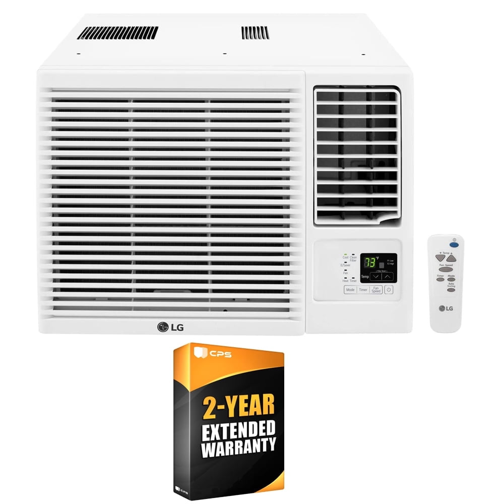 LG 18,000 BTU Window Air Conditioner with Heating, White (LW1816HR ...