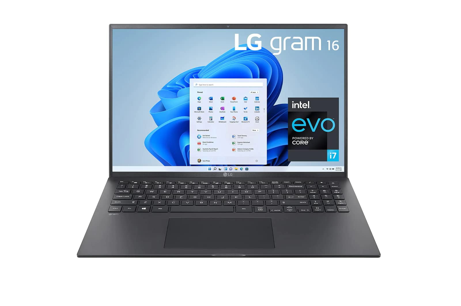 LG 2023 Gram 16" WQXGA IPS Ultralight Laptop Intel 12-Core i7-1260P ...