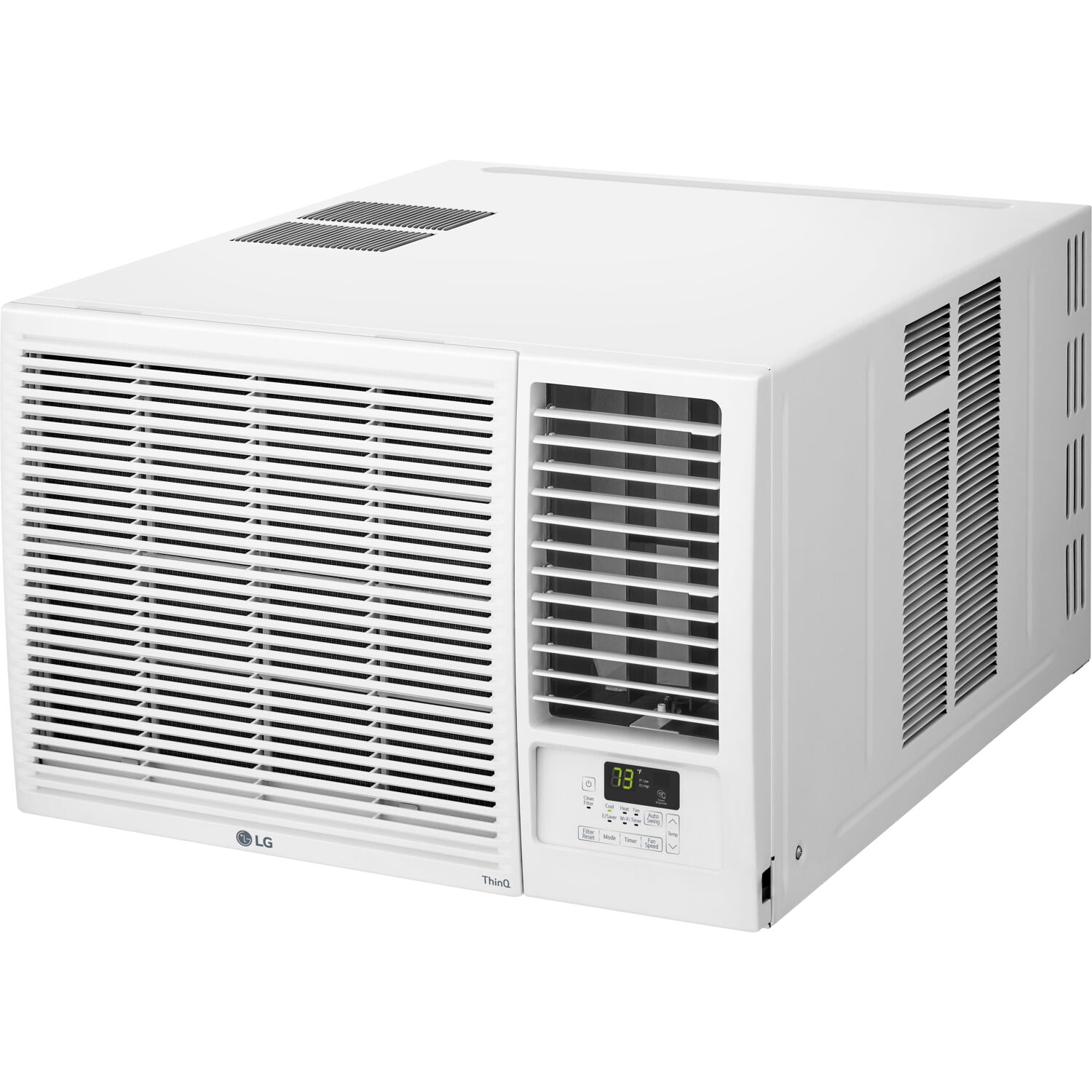 LG 23,000 BTU 1440 Sq ft 230V Smart Window Air Conditioner with Heat ...
